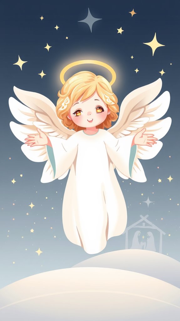 12 Free Angel Clipart for Christmas: Festive Image Collection - Christ ...
