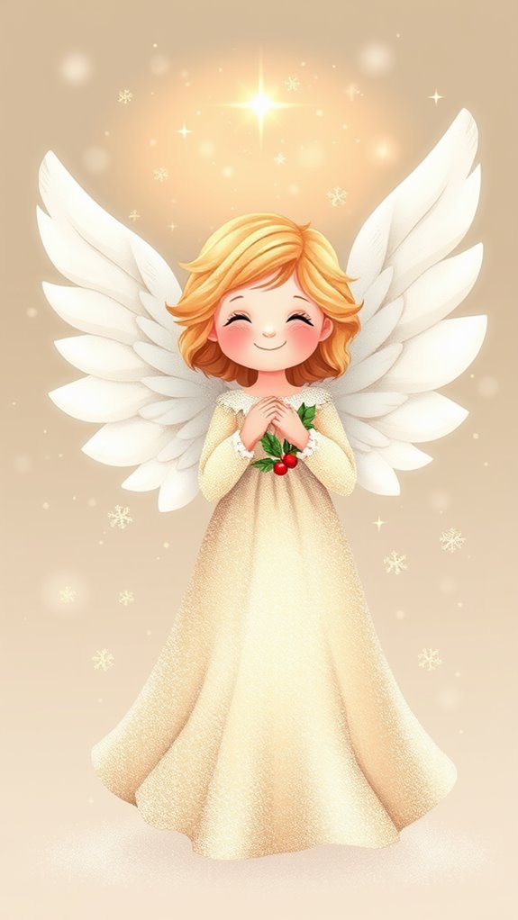 12 Free Angel Clipart for Christmas: Festive Image Collection - Christ ...