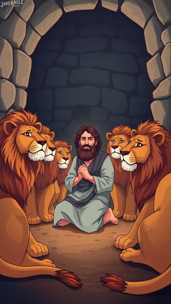 12 Free Daniel in the Lions’ Den Clipart Images for You - Christ Hold Fast