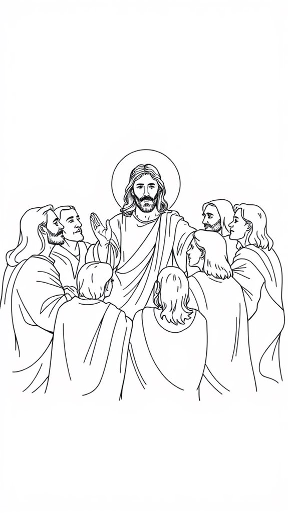 Creative Jesus' Disciples Drawing Ideas: 12 Inspiring Designs - Christ ...