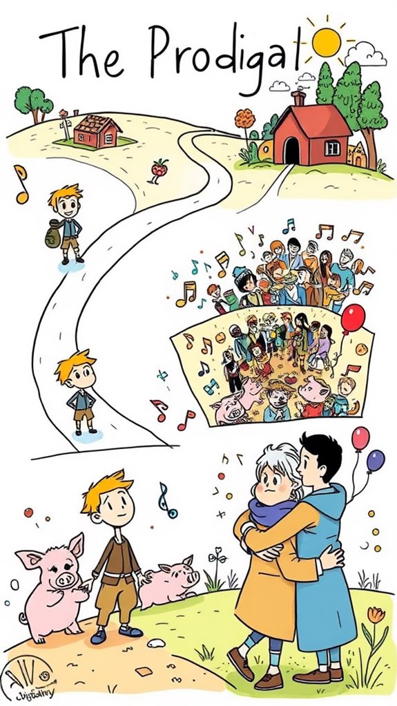 12 Creative Prodigal Son Drawing Ideas You’ll Love - Christ Hold Fast