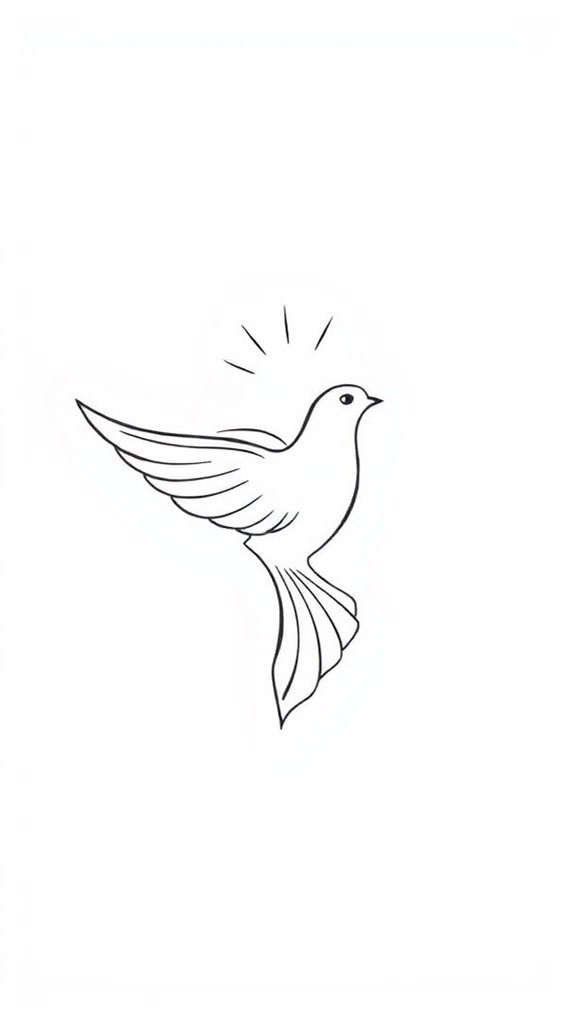 12 Inspiring Holy Spirit Dove Drawing Ideas to Spark Creativity ...