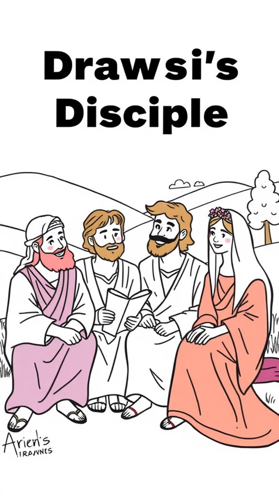 Creative Jesus' Disciples Drawing Ideas: 12 Inspiring Designs - Christ ...