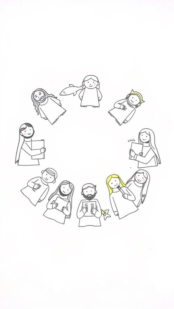 Creative Jesus' Disciples Drawing Ideas: 12 Inspiring Designs - Christ ...