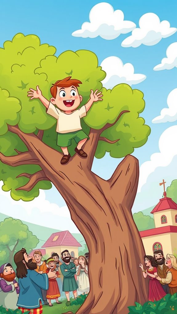12 Creative Drawing Ideas for Zacchaeus and the Sycamore Tree - Christ ...