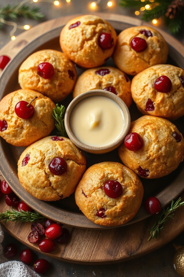 Cranberry Christmas Muffins Recipe - Christ Hold Fast